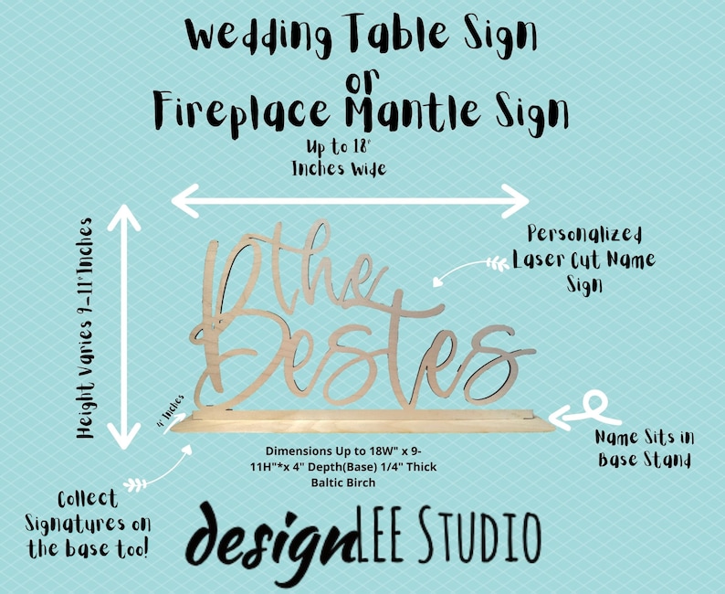 Sweetheart Table Sign Head Table Décor Made With Wood or | Etsy