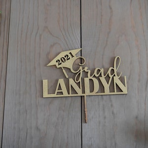 Graduation Cake Topper Congrats Class 2022 Cake Topper - Etsy