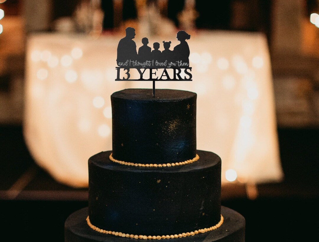 Custom Wedding Cake Topper Personalized Cake Topper for Wedding ...