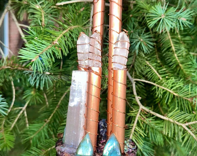 11” Cloud Buster, 5G, Psychic and EMF Protection, Crystals,copper ...