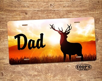 Deer License Plate - Etsy