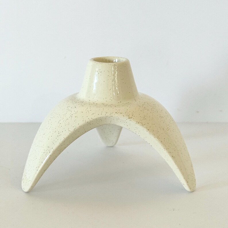 RARE — Franciscan Atomic Starburst or Oasis Atomic Candlestick Holder ...