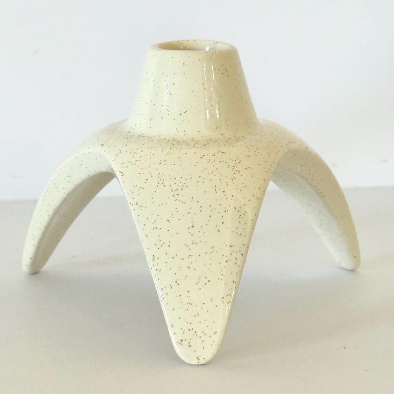 RARE — Franciscan Atomic Starburst or Oasis Atomic Candlestick Holder ...