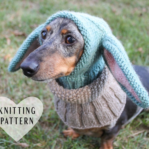 KNITTING PATTERN Dog Hat Dachshund Hat Pet Clothes Pet - Etsy
