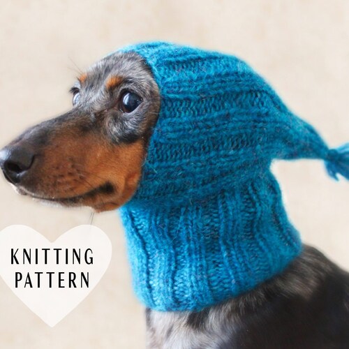 KNITTING PATTERN Dog Hat Dachshund Hat Pet Clothes Pet - Etsy