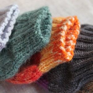 KNITTING PATTERN, Knitted Headphone Bag, Earphone, Knit Wallet, Purse ...