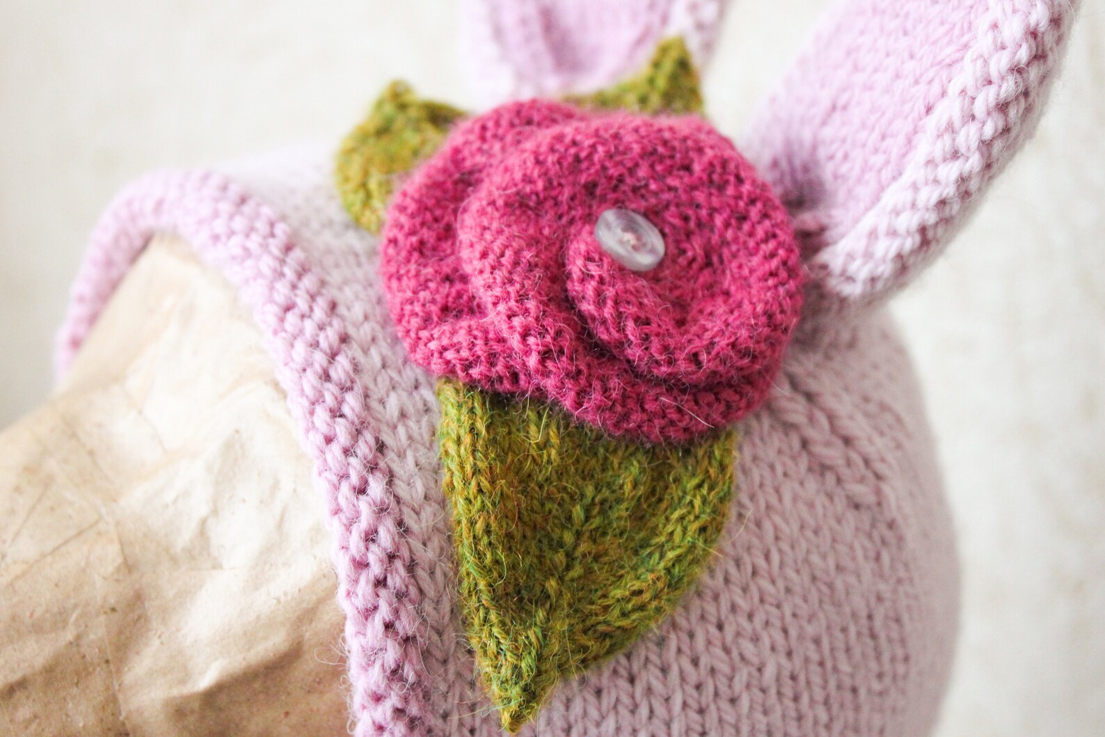 KNITTING PATTERN, Pit Bull Bunny Dog Hat, Dog Snood, Bunny Hat, Large ...