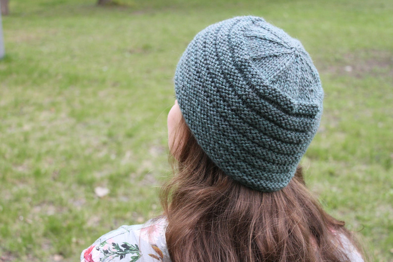KNITTING PATTERN Comfy Hat Knit Hat Knitted Hat Beanie - Etsy