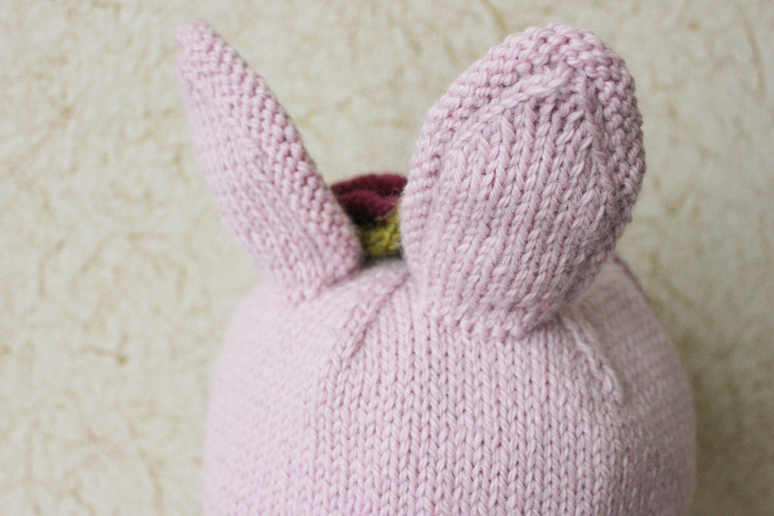 KNITTING PATTERN, Pit Bull Bunny Dog Hat, Dog Snood, Bunny Hat, Large ...
