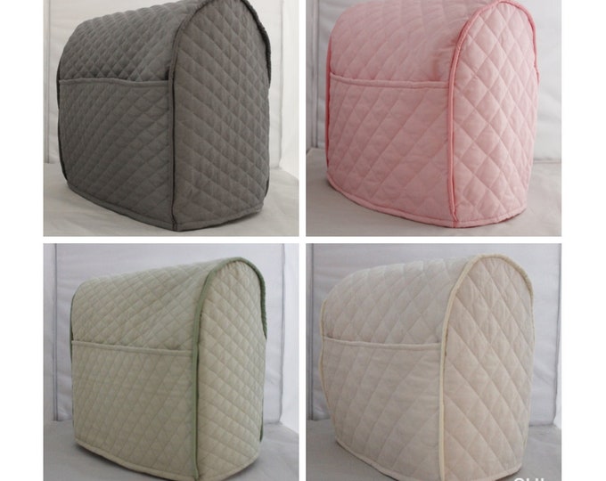 Piped With Pockets Quilted Kitchenaid Mixer Cover - Etsy