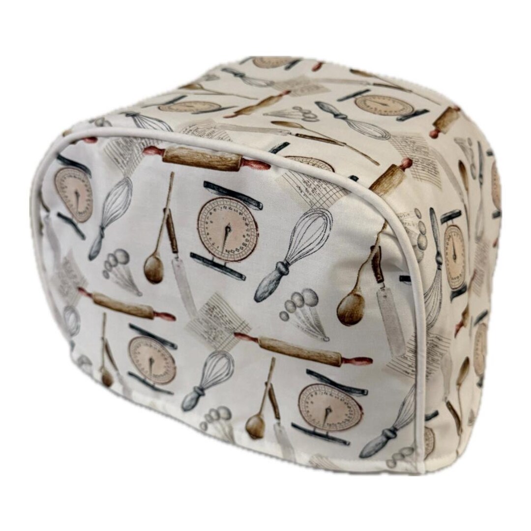 Tossed Baking Essentials Toaster Cover - Etsy