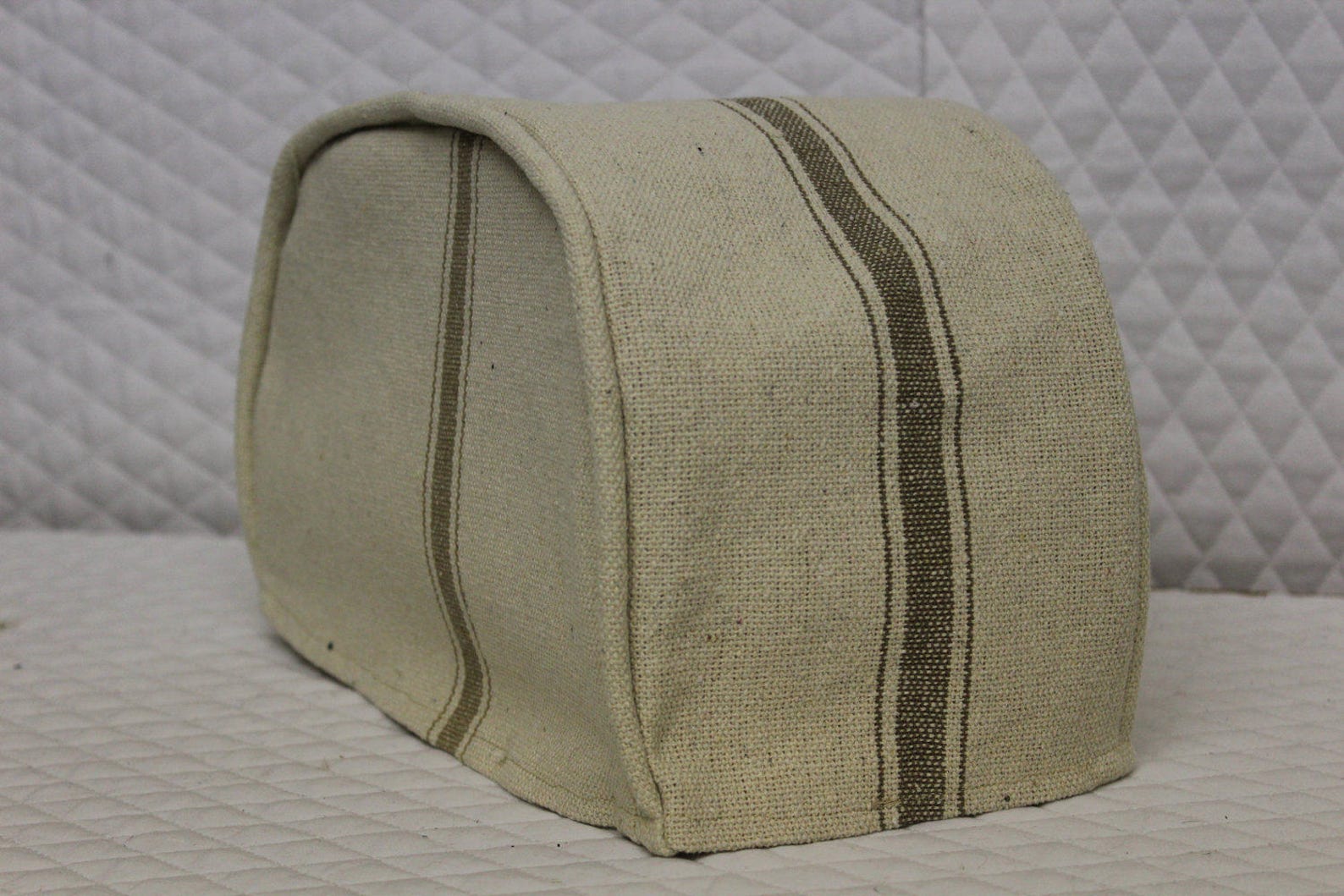 Tan Feedsack Toaster Cover - Etsy