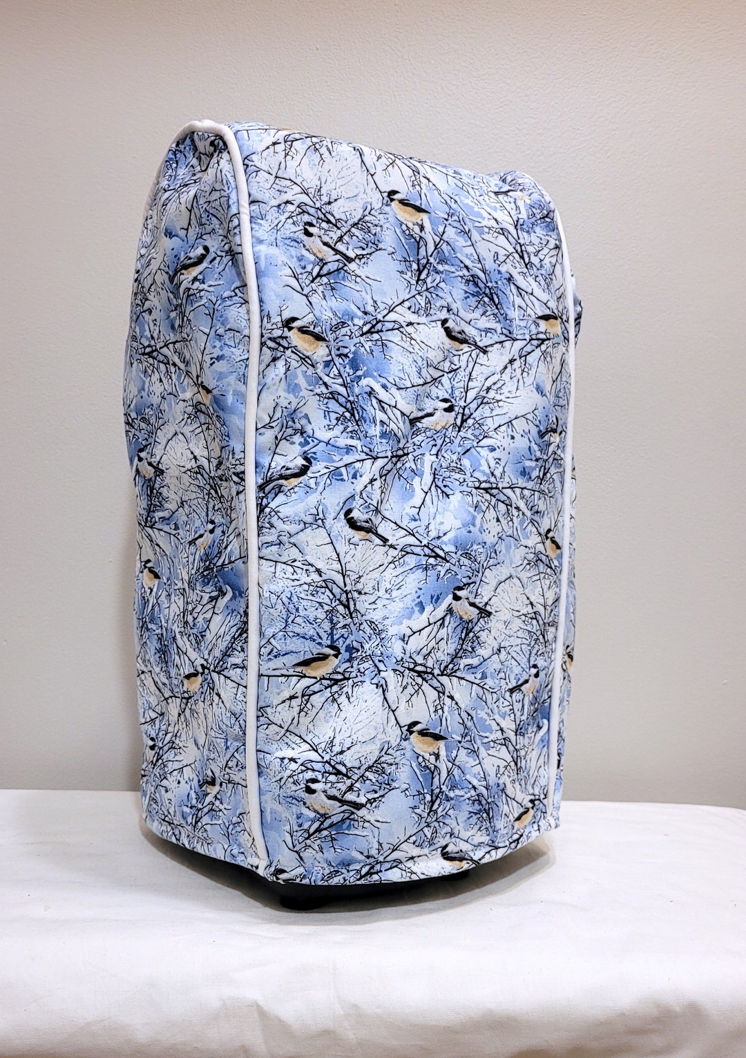 Snowscape Birds Food Processor Cover - Etsy