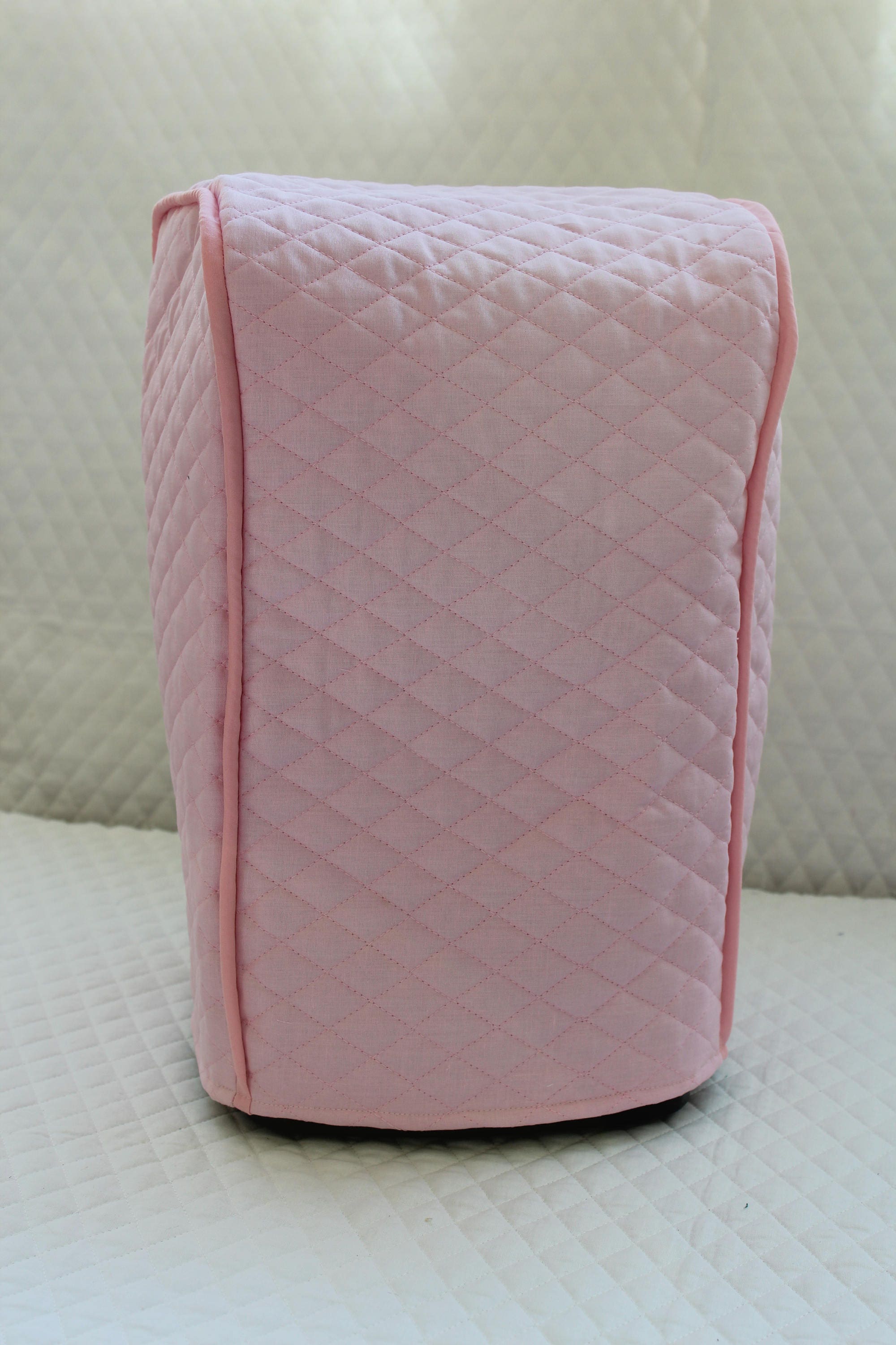 Pink Quilted Coffee Maker Cover | Etsy
