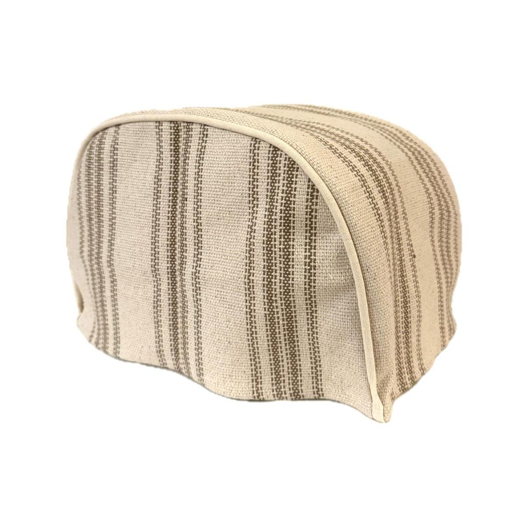 Tan 12 Stripe Feedsack Toaster Cover - Etsy