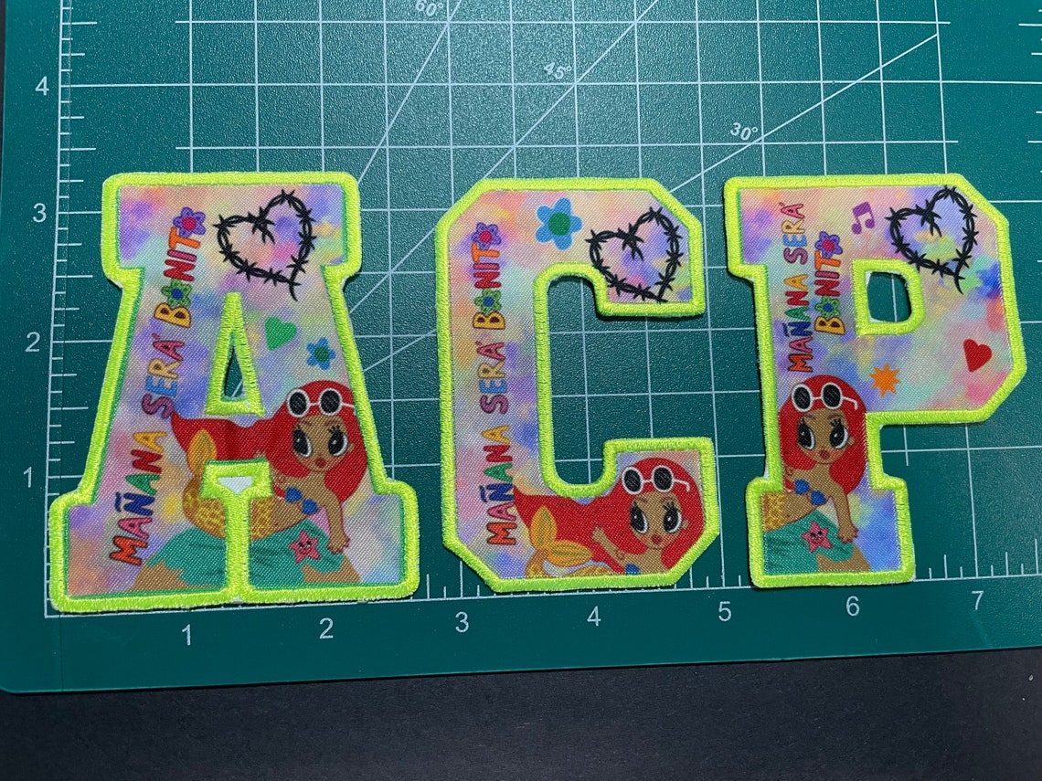 Mañana Sera Bonito, Karol G, Alphabetical Letters Patches, Letras ...