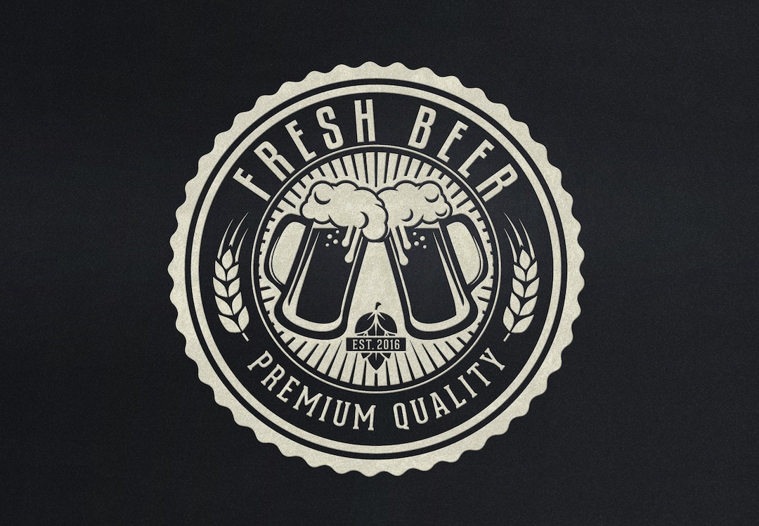 Business Logo - Business Branding - Beer - Emblem Logo - Badge - Beer ...