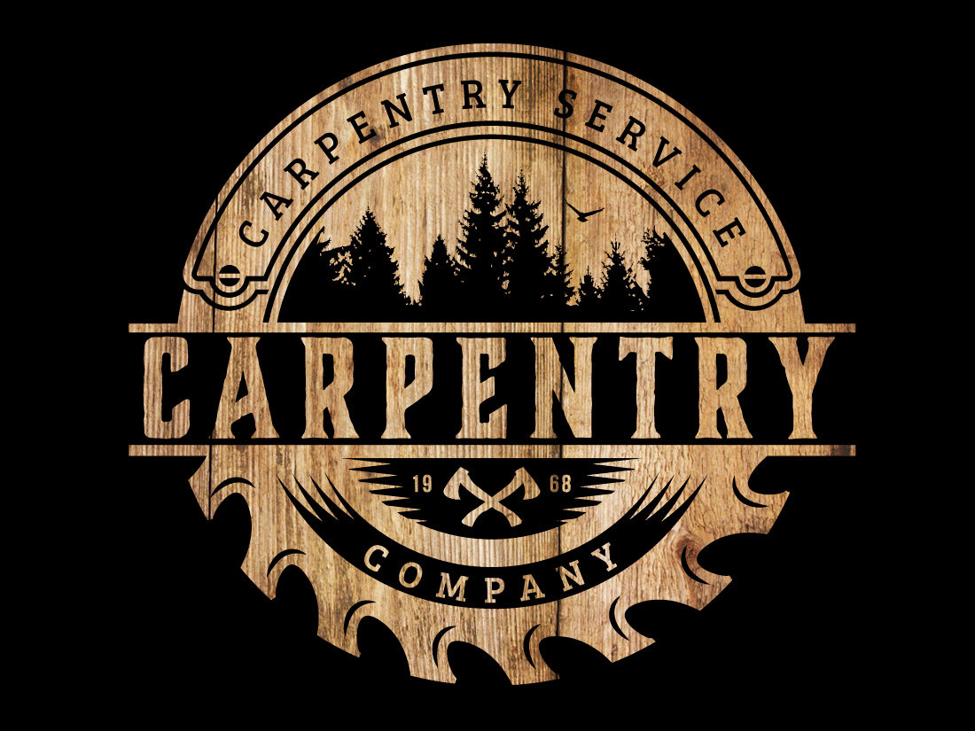 Logo Design Woodwork and Carpentry Logo Custom Logo | Etsy