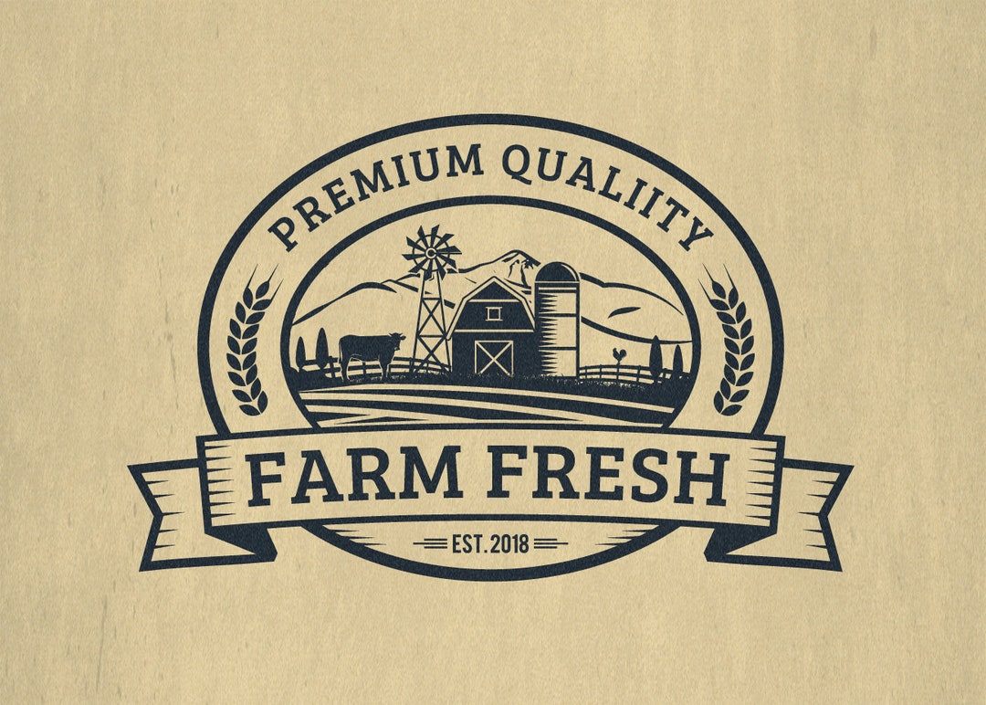 Business Logo - Business Branding - Farm - Fresh Market - Emblem ...
