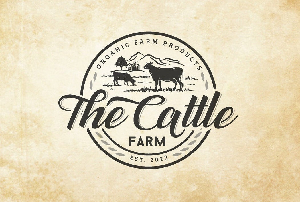 Cattle Farm Logos