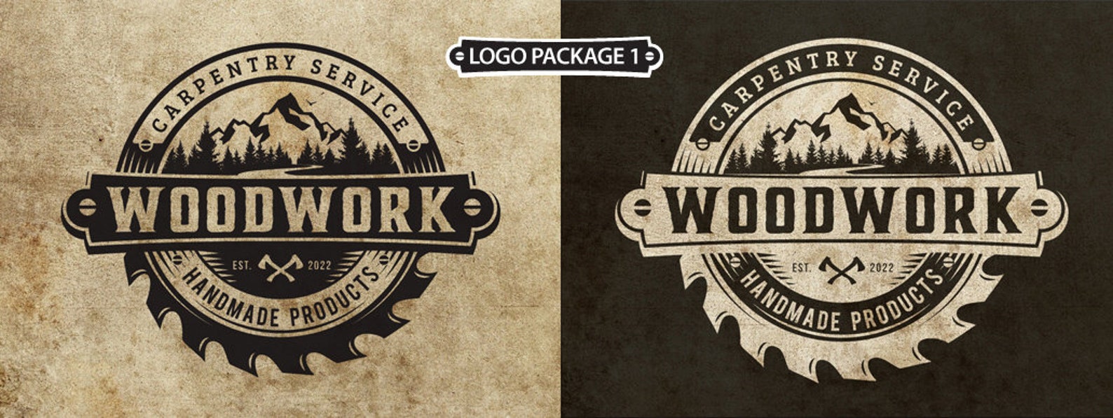 Logo Design - Woodwork and Carpentry Logo - Custom Logo - Business Logo ...