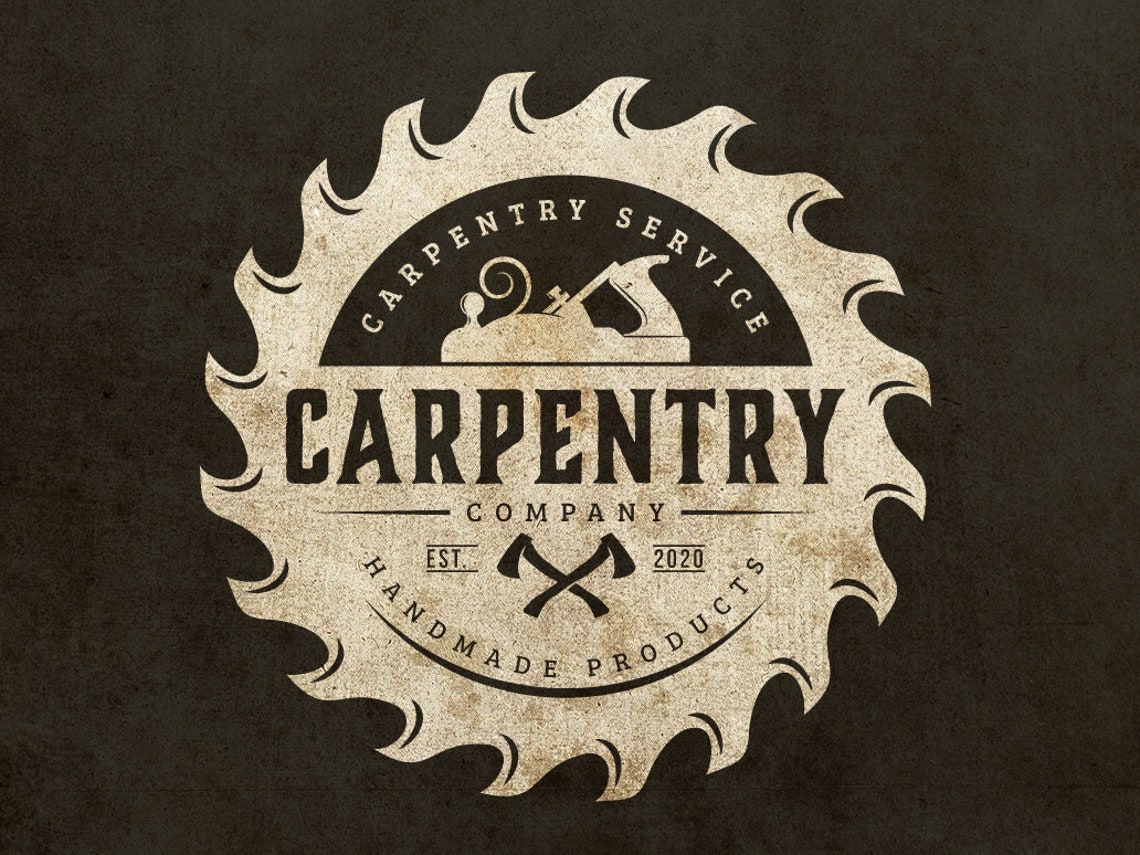 Woodwork and Carpentry Logo - Custom Logo - Business Logo Design ...