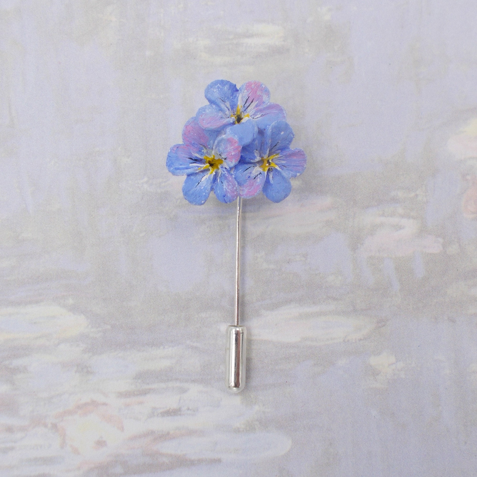 FORGET-ME-NOT Pin Forget-me-not Brooch Forget-me-not Blue - Etsy UK