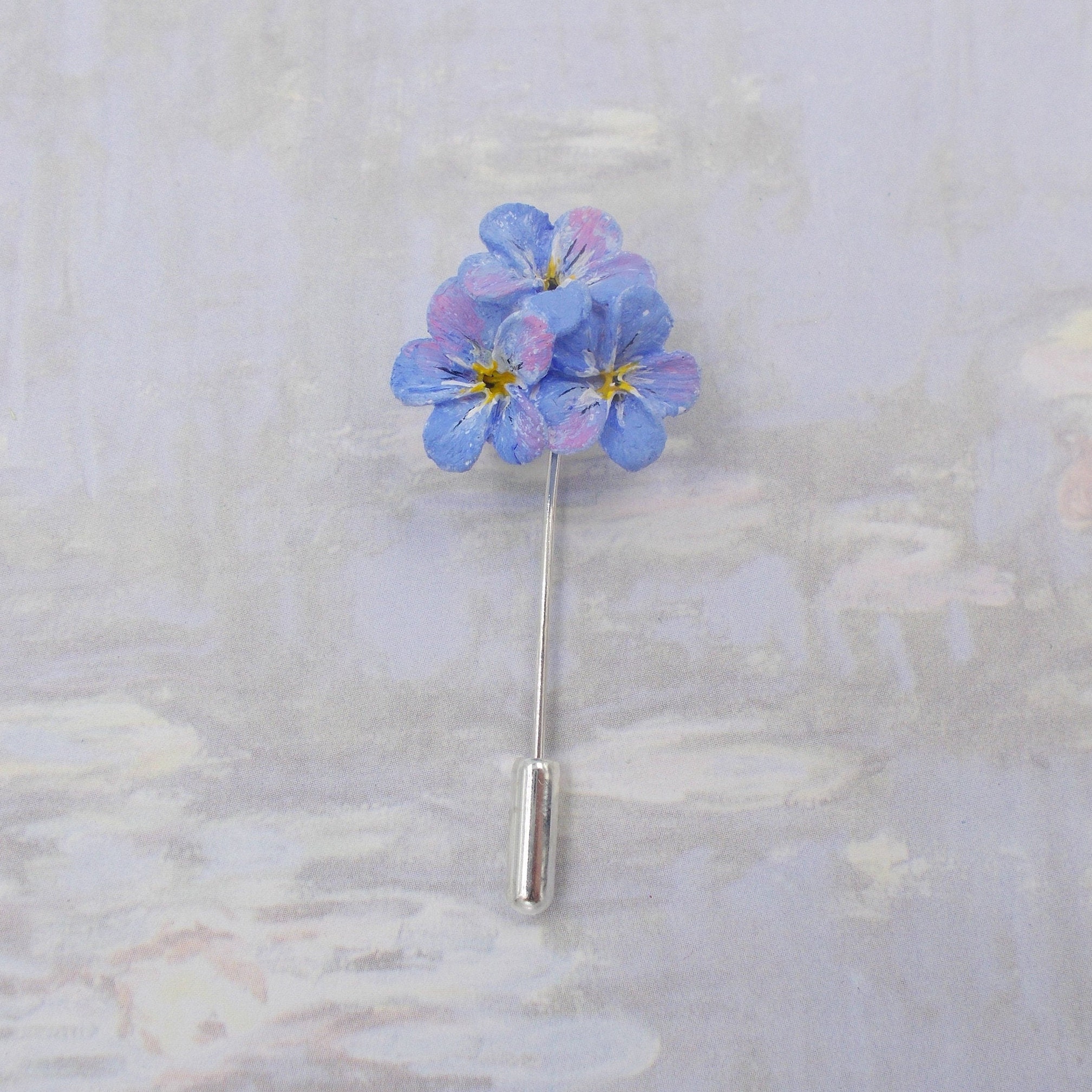 FORGET-ME-NOT Pin Forget-me-not Brooch Forget-me-not Blue - Etsy UK