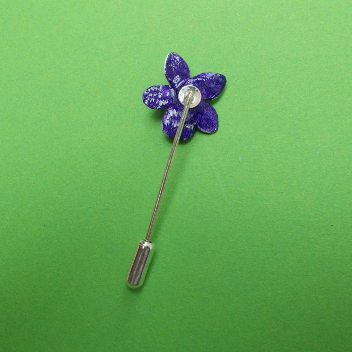 SWEET VIOLET PIN Purple Violet Pin Floral Purple Wedding - Etsy UK