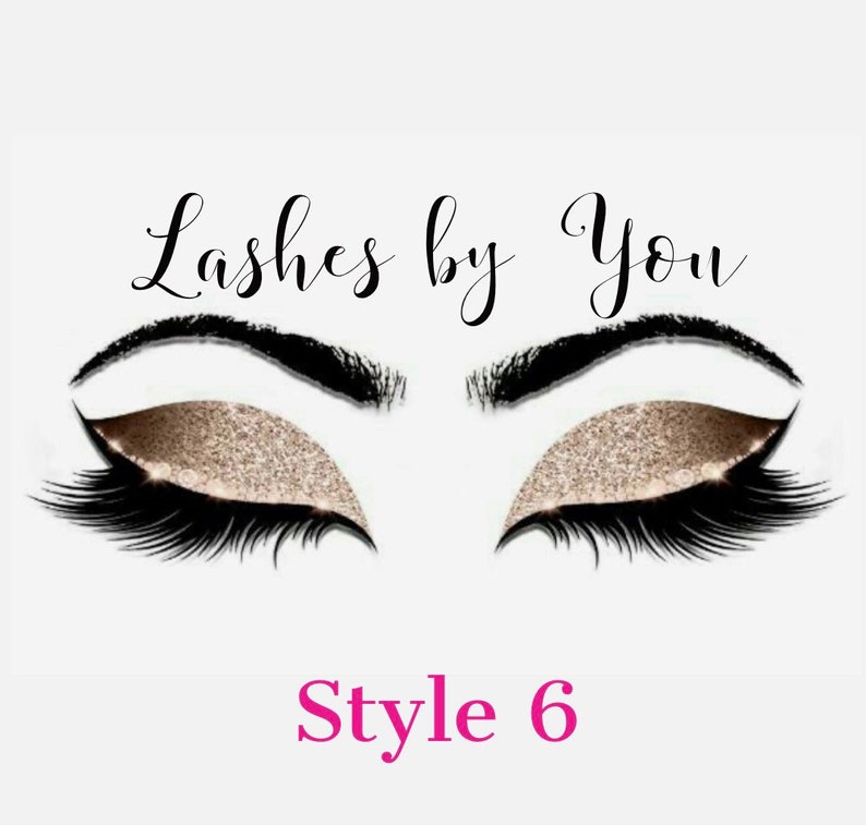 Custom Eyelash Label Stickers Glossy for Mink Lashes Case | Etsy