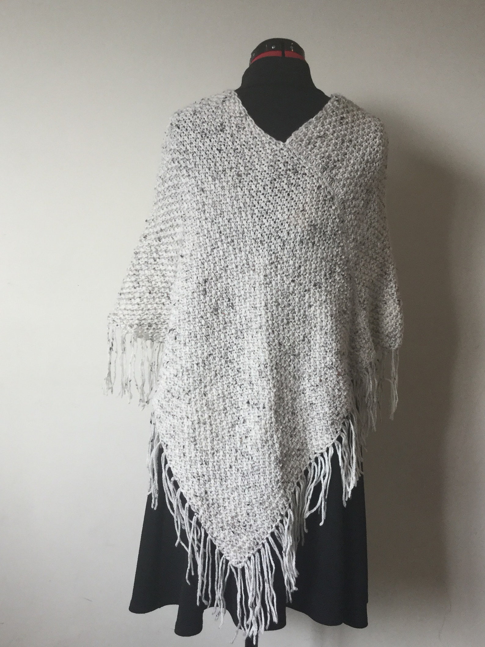 Poncho,, Handmade Poncho, Hand Knitted Poncho - Etsy