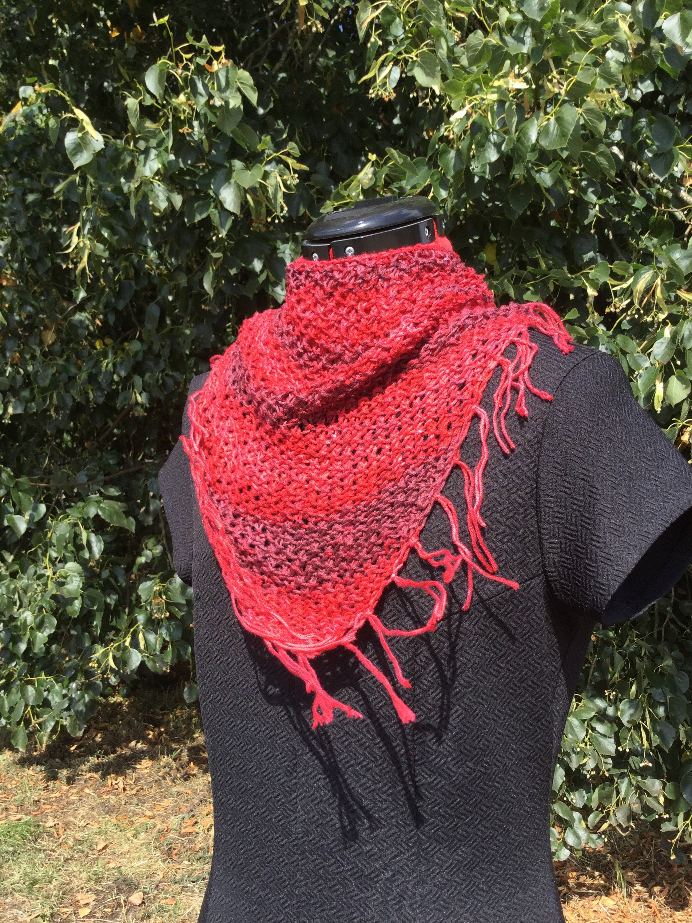 Shawl, Hand Knit, Knitted Shawl, Handmade Item, - Etsy