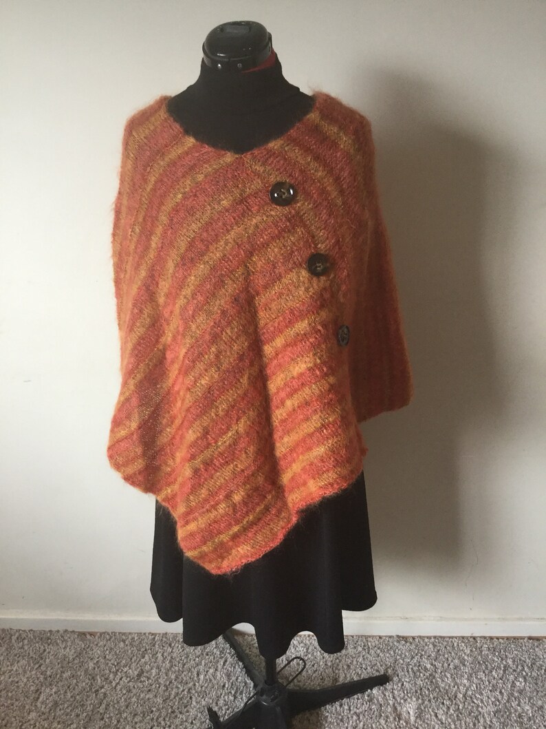 Poncho Handmade Item Handmade Gift Unique Gift Hand - Etsy