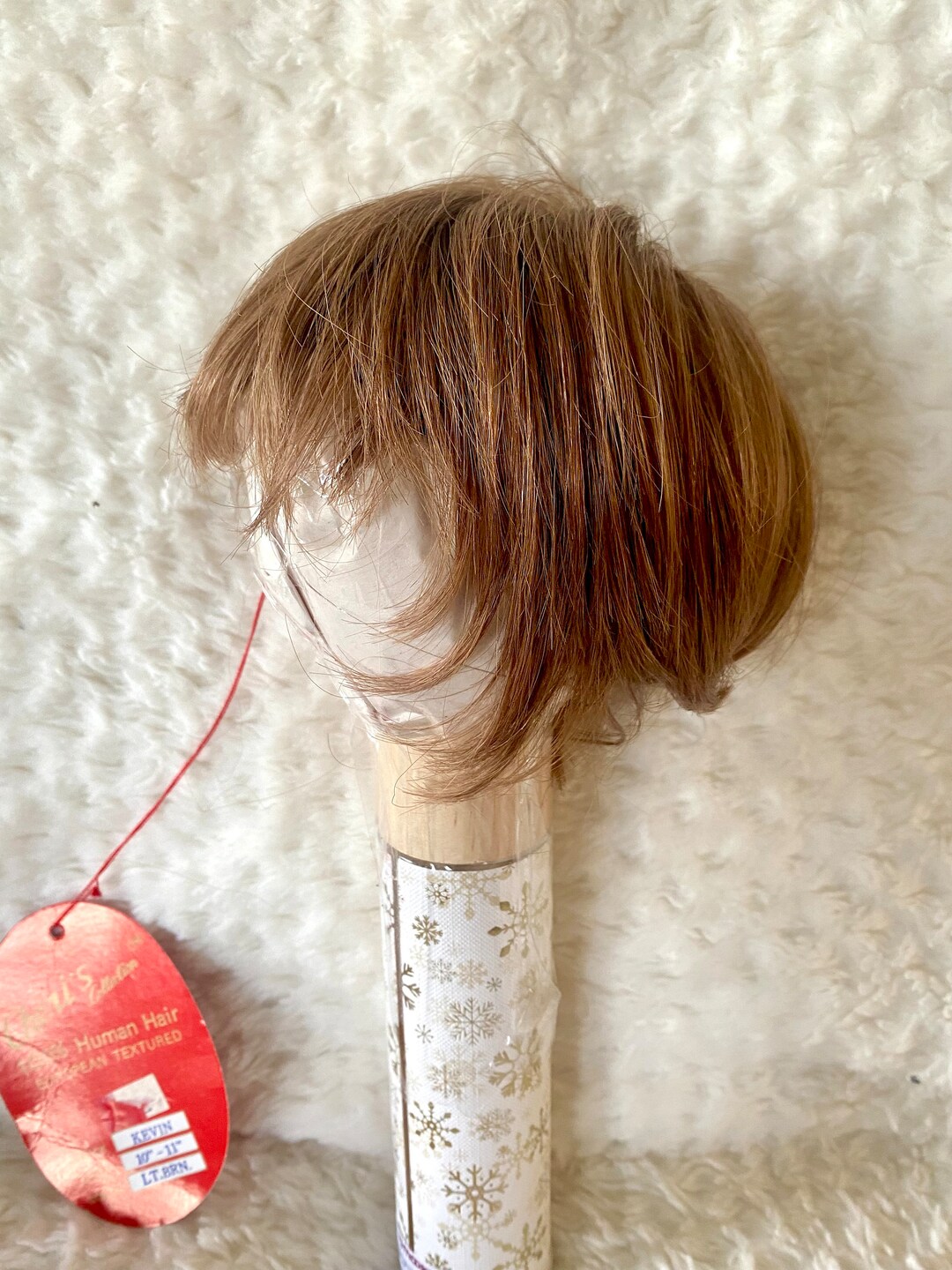 Vintage Baby Doll Human Hair Wig for Small Boy and Baby Dolls Cheri’s ...