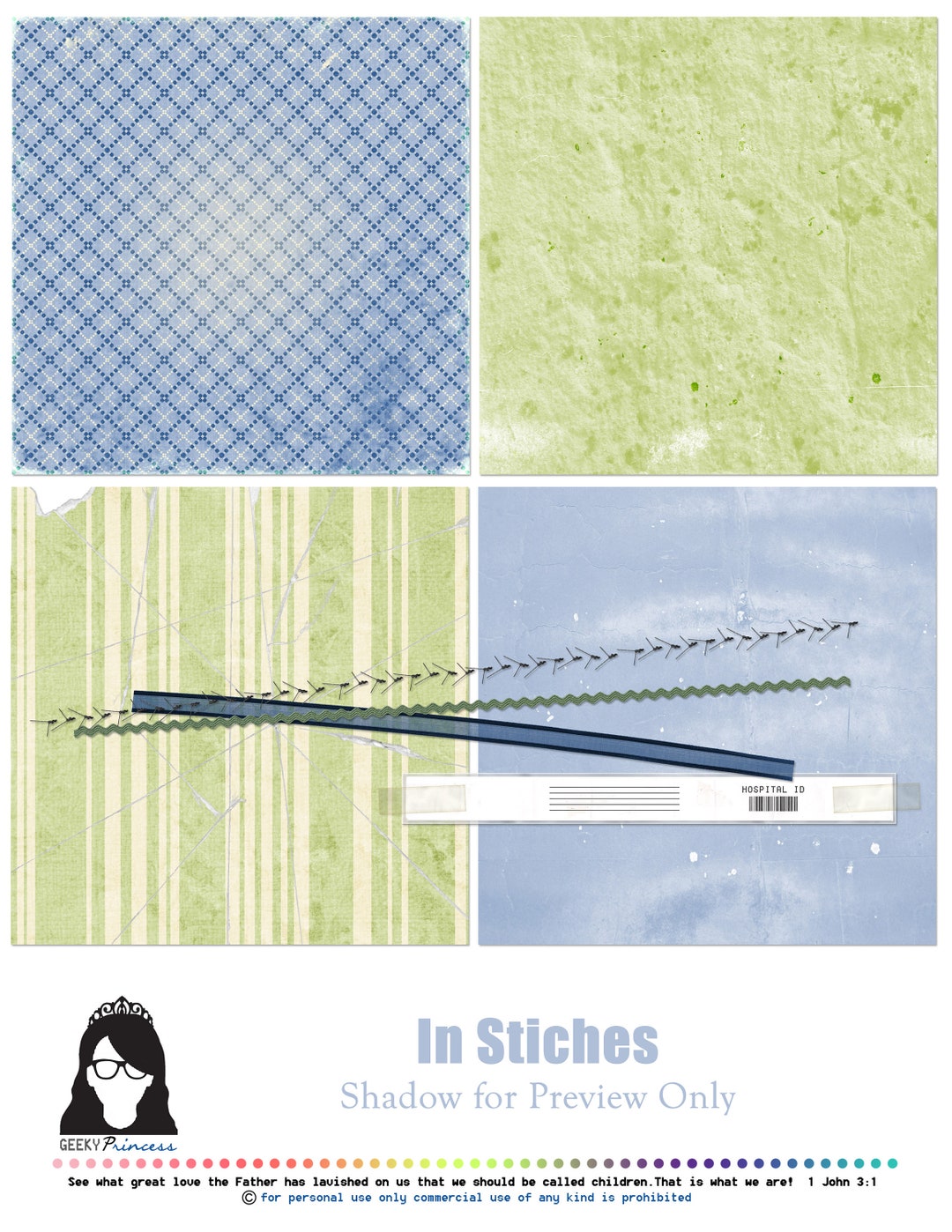 Buy In Stiches Paper Pack and Extras Online in India - Etsy