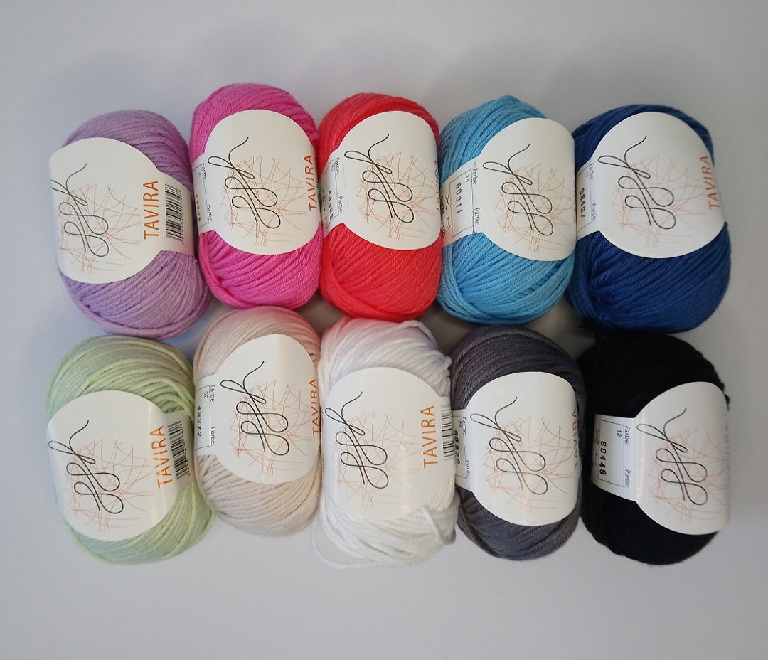 GGH Yarn TAVIRA Various Colours - Etsy