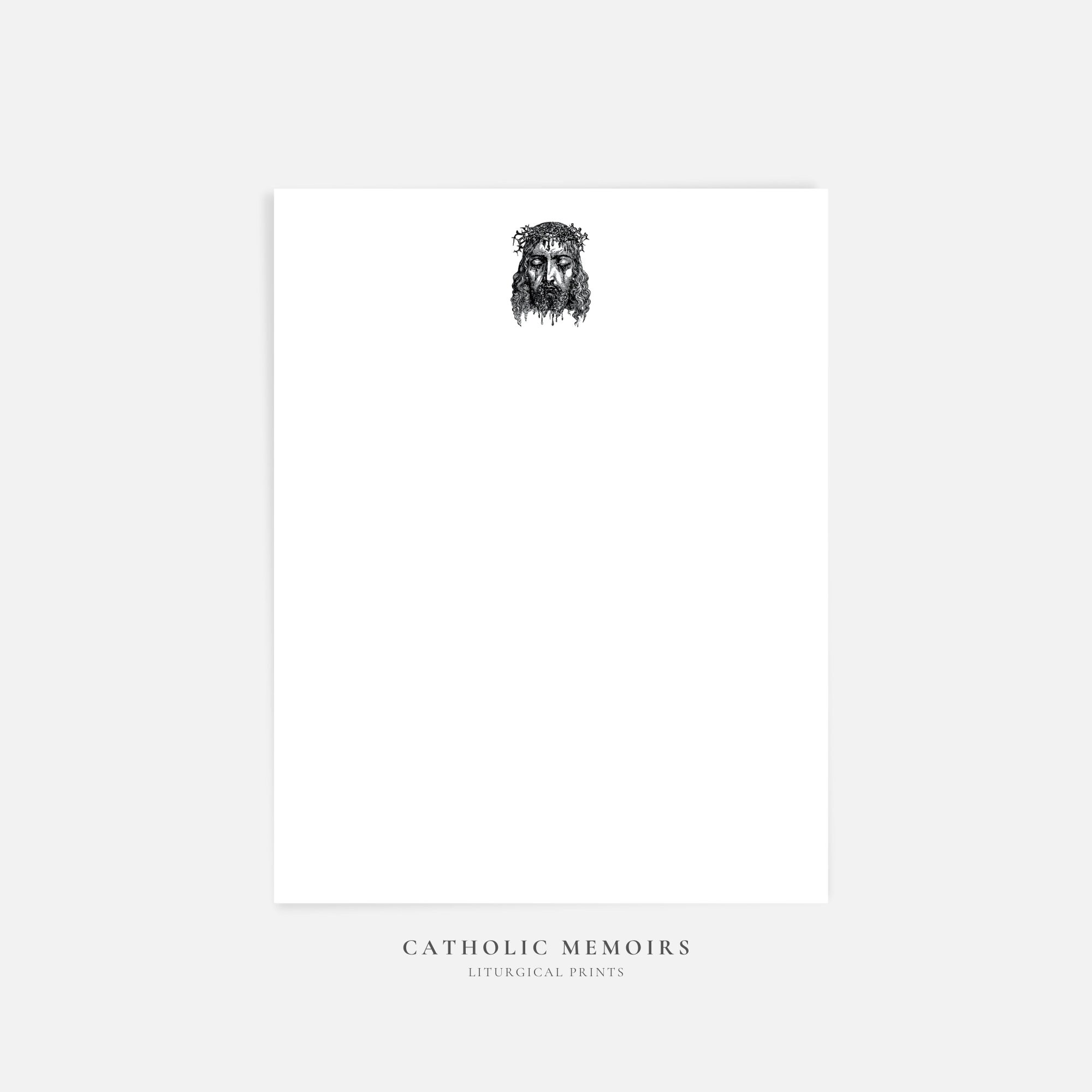 Passion of Christ | Catholic Printable Note Paper Stationery | US ...