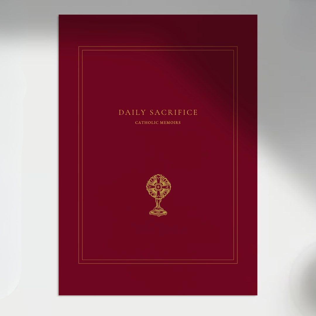 Daily Sacrifice Catholic Journal Worksheet Printable Planner Inserts ...