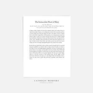 Immaculate Heart of Mary Novena Tracker Traditional Catholic Coloring ...