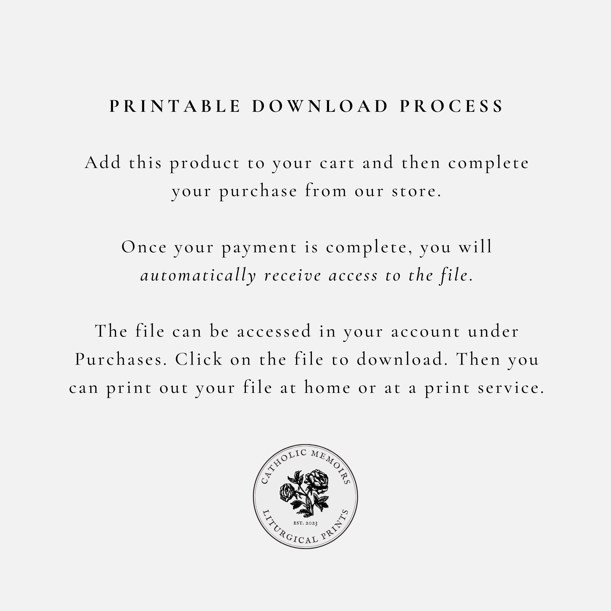 Monthly Devotions Catholic Printable for Liturgical Living Landscape US ...