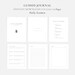 Daily Examen Catholic Journal Worksheet Printable Planner Inserts ...