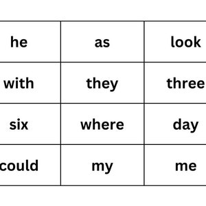 Printable Kindergarten-my First 100 Sight Words Flashcards - Etsy