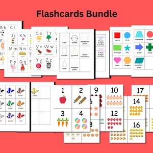Printable Learning My Numbers 1-20/learning My Shapes/3d Shapes and ...