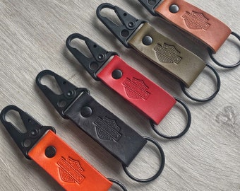 Harley Davidson Vintage Keychain | Etsy