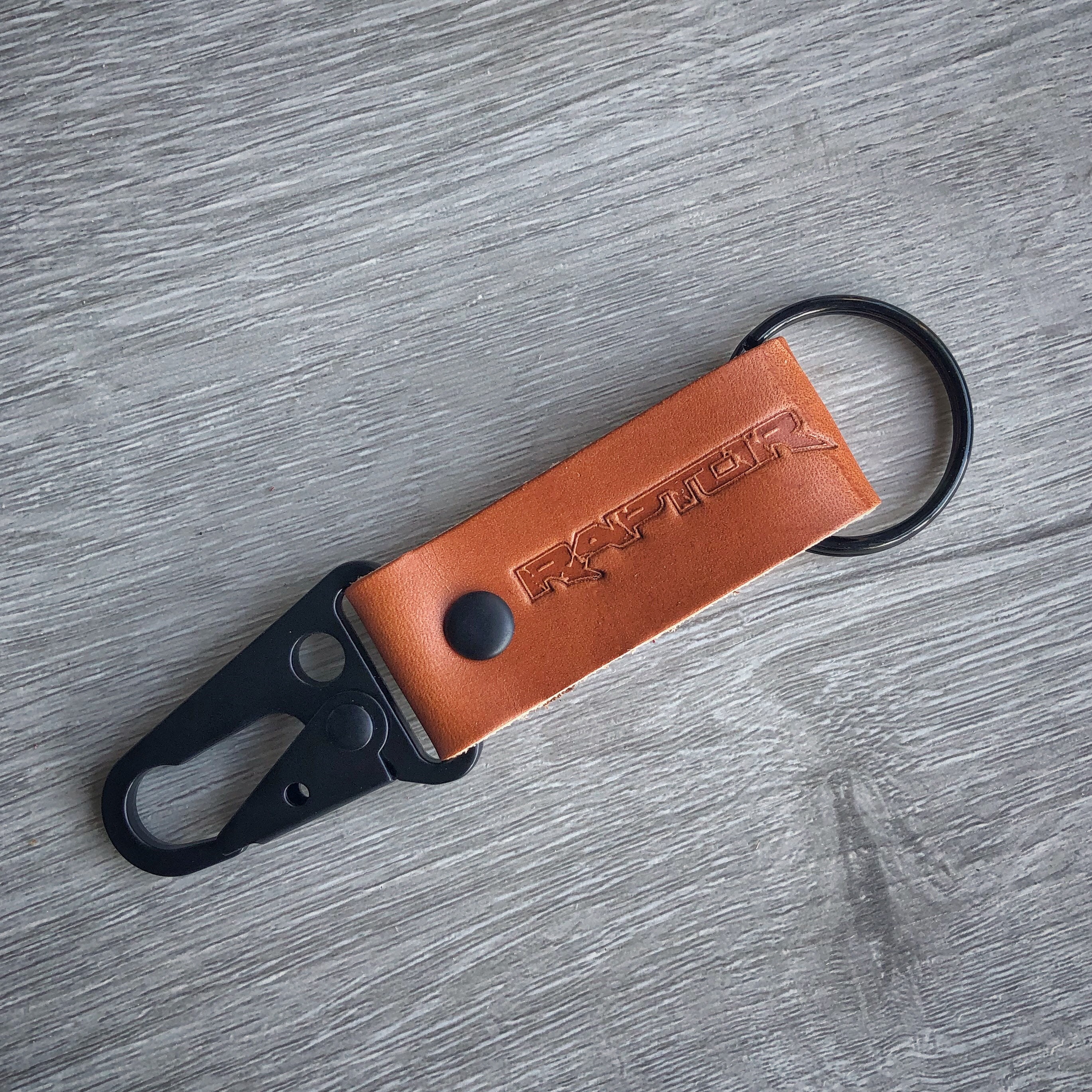 Raptor Keychain Leather Raptor keychain Ford Raptor leather | Etsy