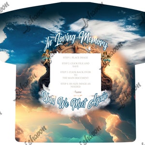 In Loving Memory Sublimation Design Template - Etsy