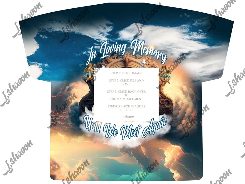 In Loving Memory Sublimation Design Template - Etsy