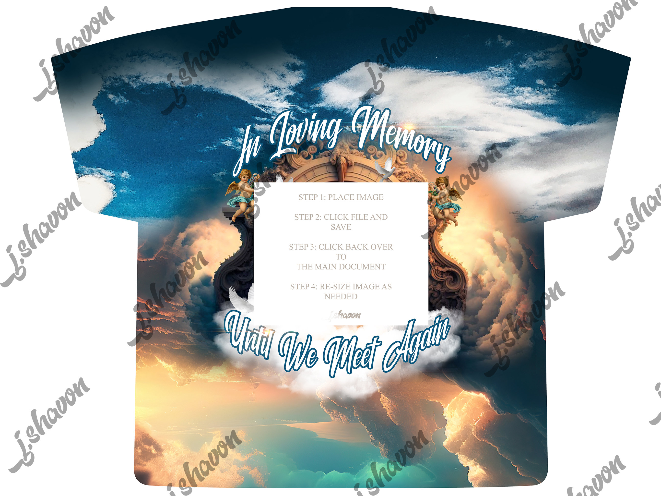 In Loving Memory Sublimation Design Template - Etsy
