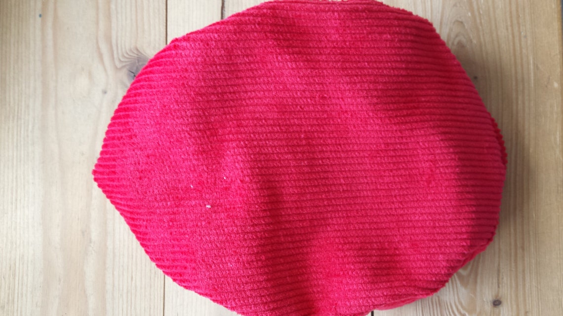 Baby Red Newsboy Cap, Flat Cap, Newsboy Boys Girls Cord Corduroy ...