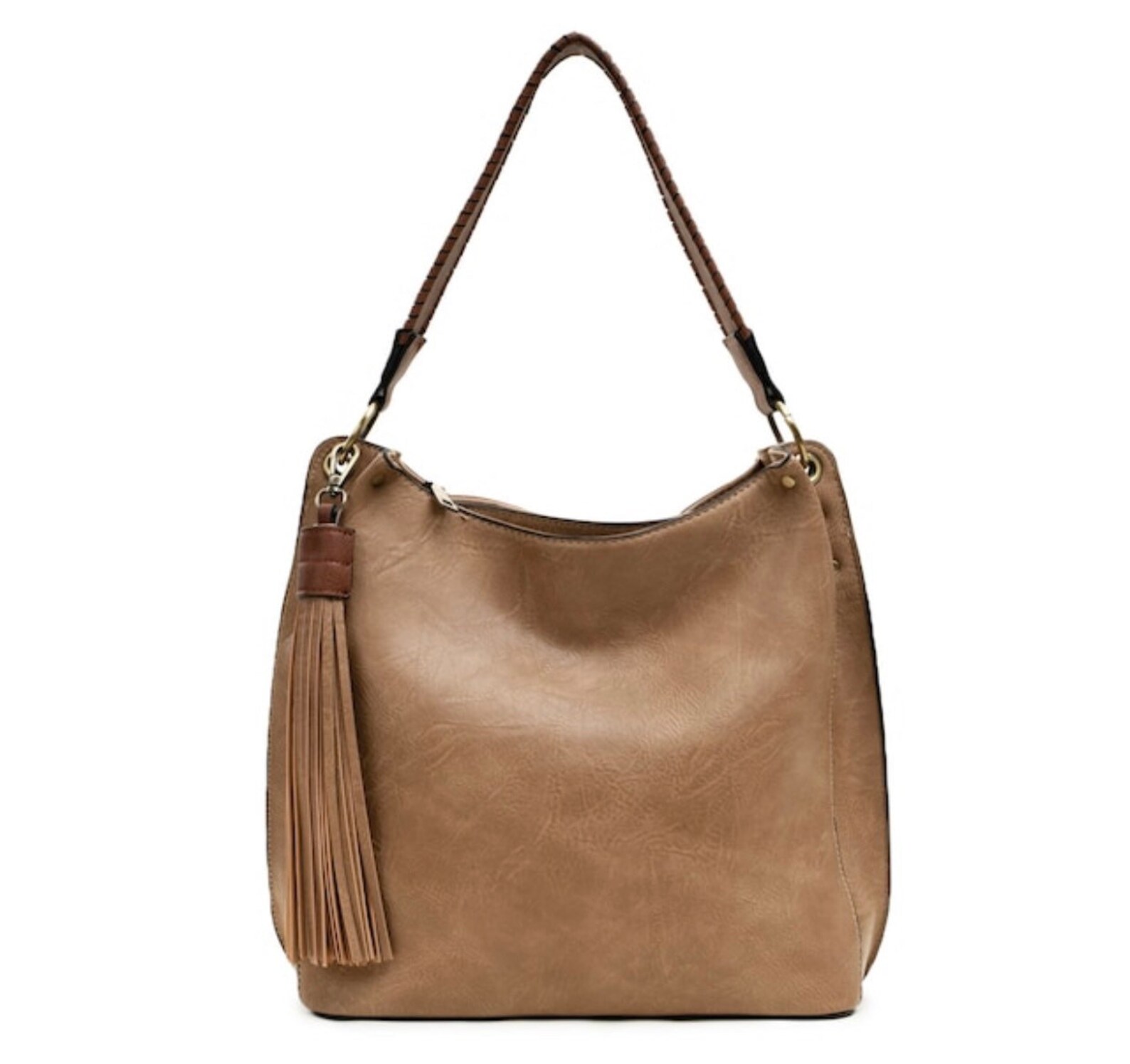 Rachel Monogrammed Tassel Hobo Purse Monogrammed Handbag - Etsy